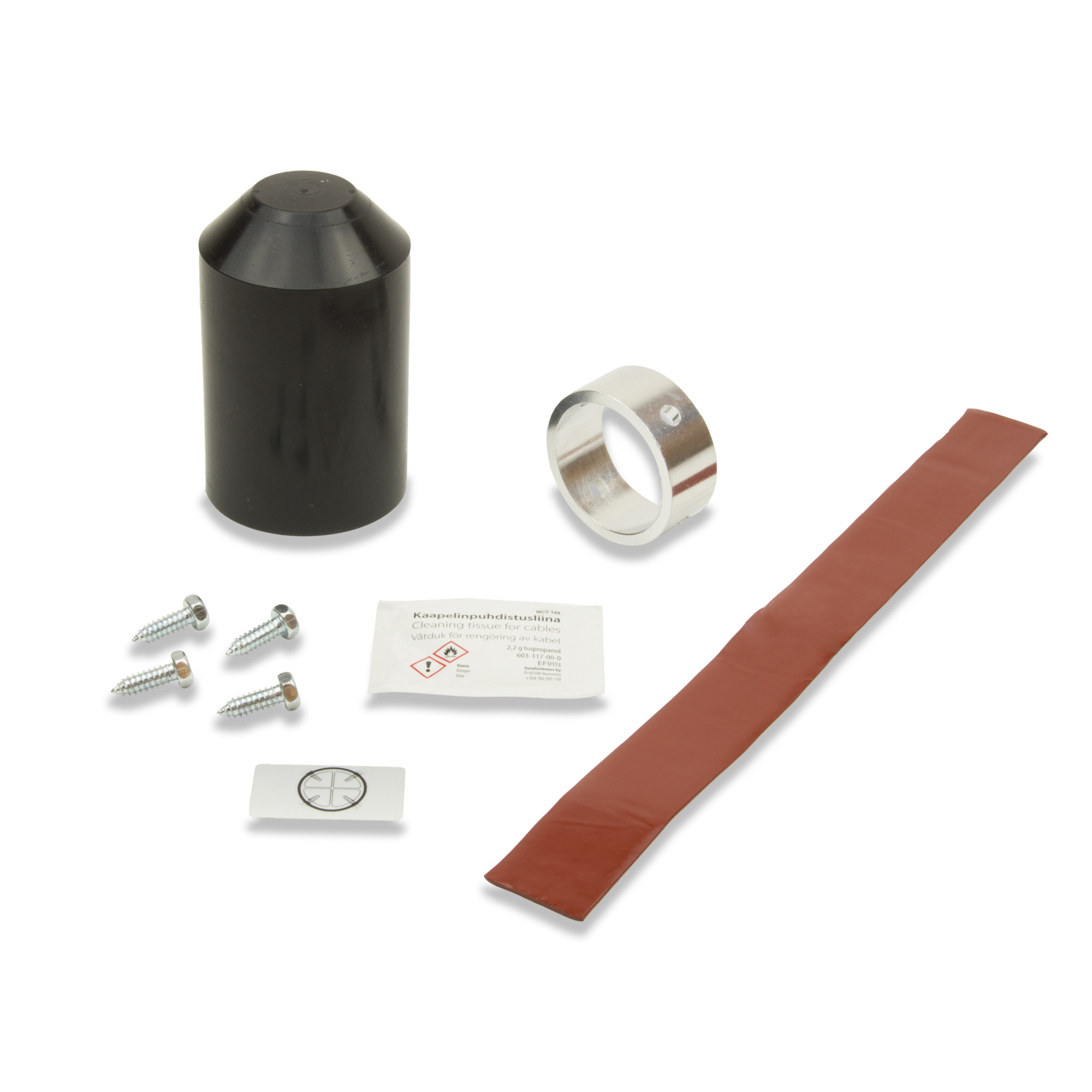 SCRKH3 Heat shrink short circuit ring | LV Short circuit end caps | Ensto